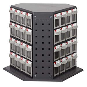 Mobile Cart 2-Sided Flip Out Part Storage Bins – 48 Compartment (LDS ...