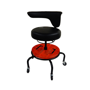 Mechanics Stool High – Removable Parts Tray (1010312) | Shopsol